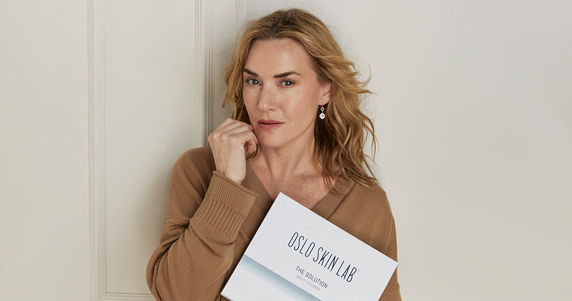 Kate Winslet ambassadør Oslo Skin Lab